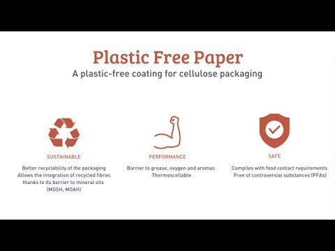 𝗣𝗹𝗮𝘀𝘁𝗶𝗰 𝗙𝗿𝗲𝗲 𝗣𝗮𝗽𝗲𝗿™, a natural and plastic-free coating - YouTube