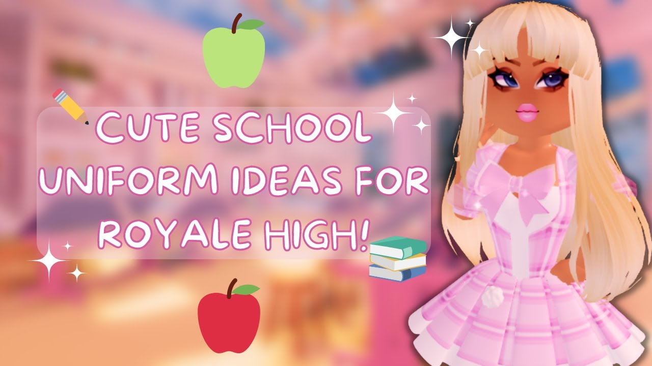 Creating Cute School Uniforms in Royale High! | Roblox Royale High ...