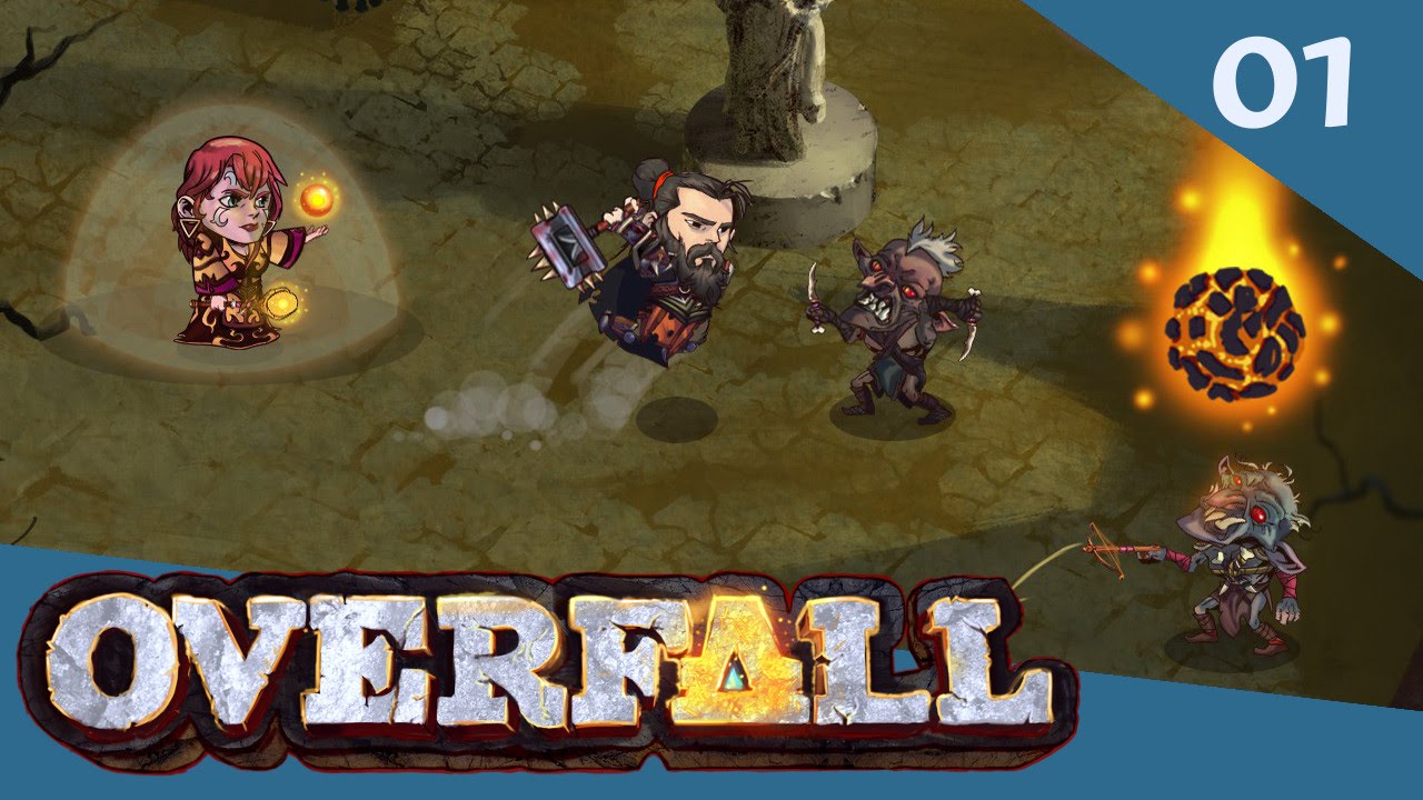 Overfall Gameplay FR - 01 - Let's play pour la sortie du jeu - YouTube