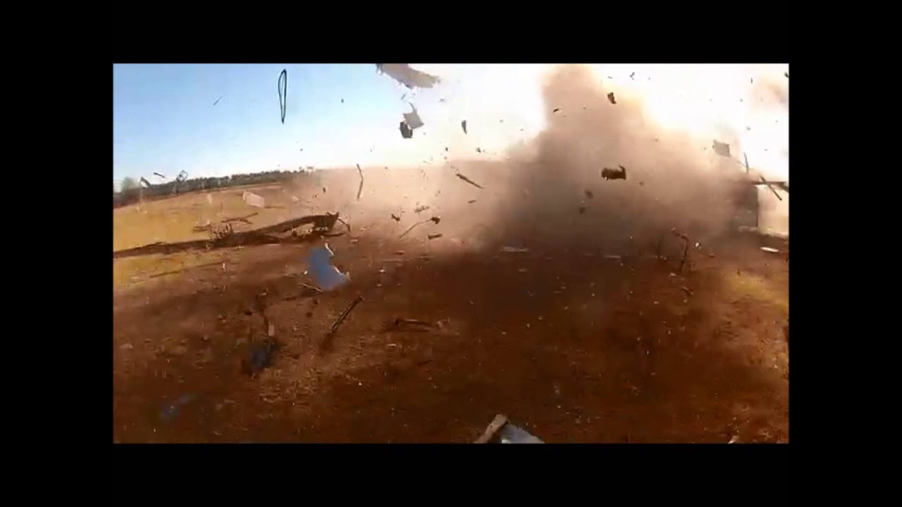 Commuter Train Explosion - YouTube