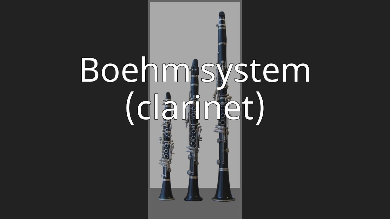 Boehm system (clarinet) - YouTube