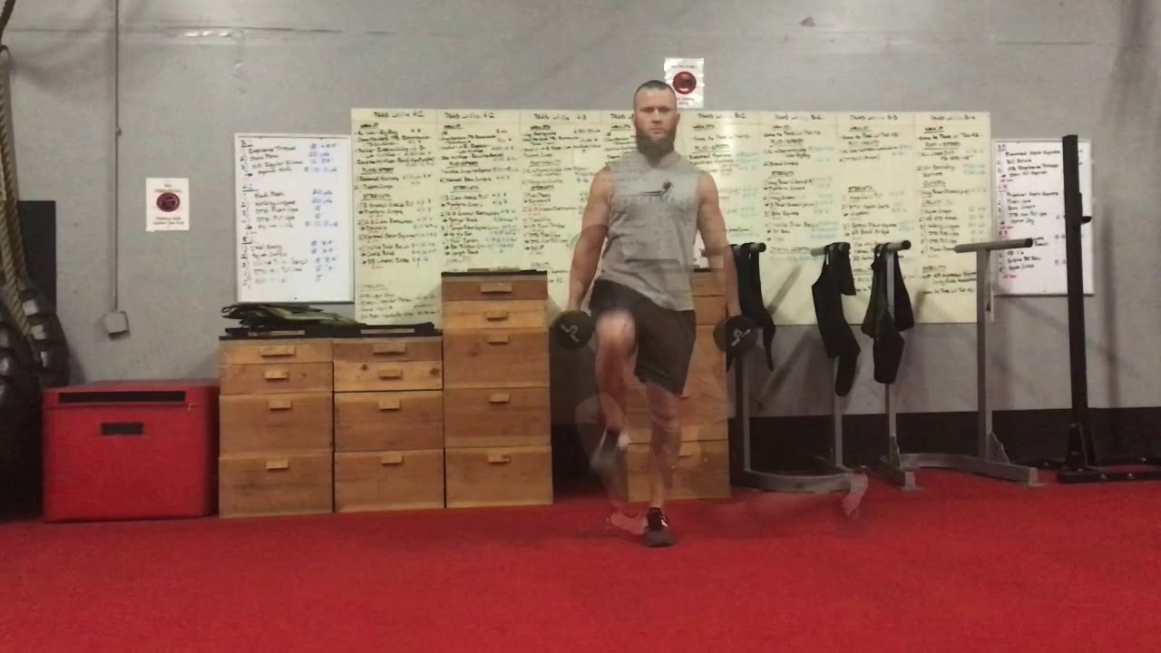 Reverse Lunge Hip Flexion - YouTube