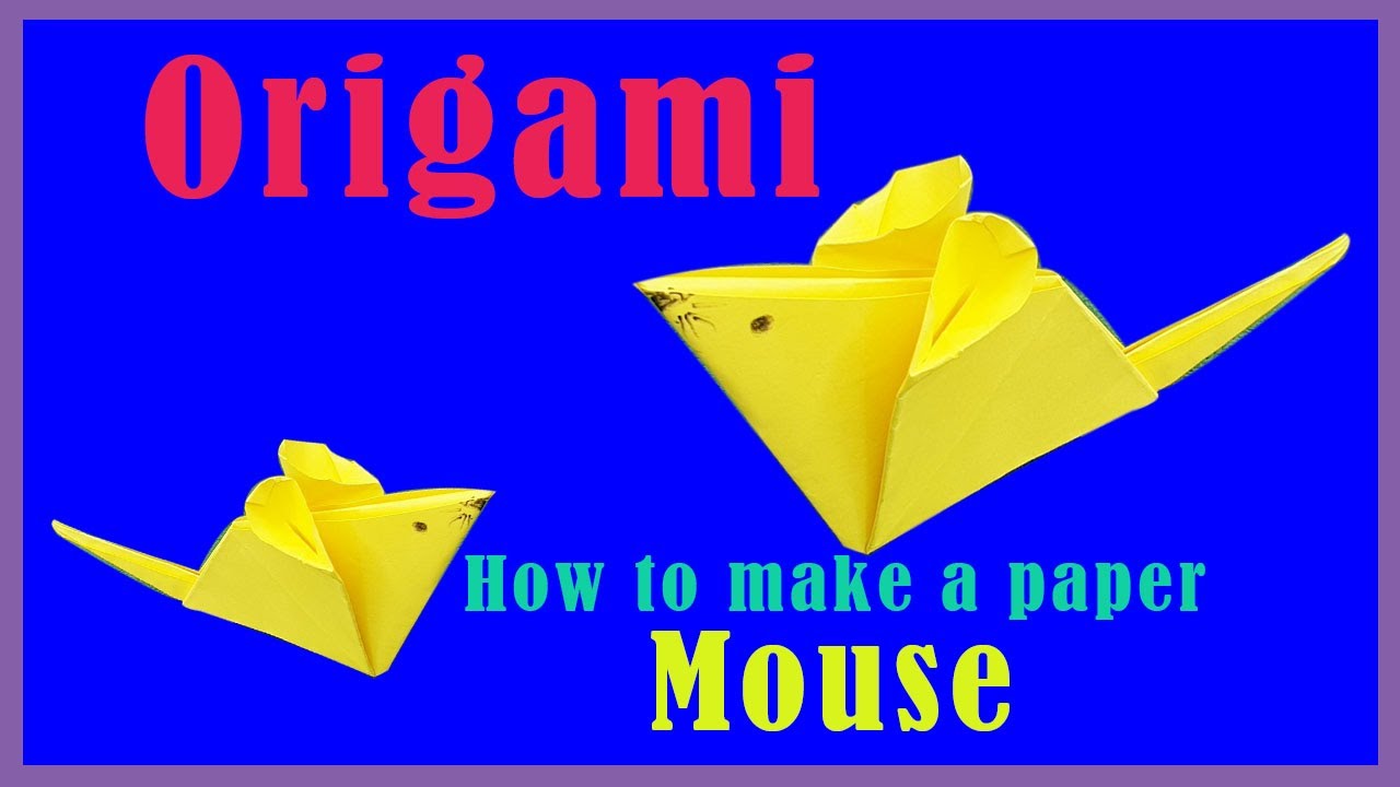 Mice Corner Bookmarks! ,Origami - YouTube