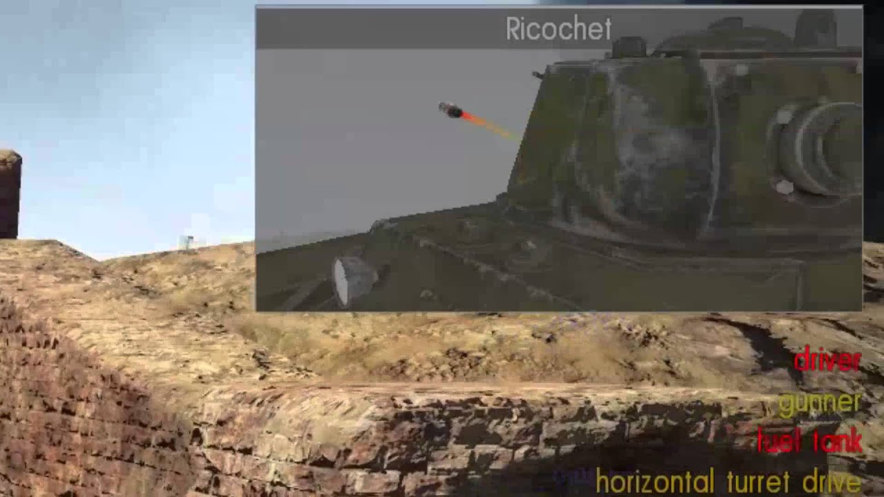 War Thunder - Ricochet kill - YouTube