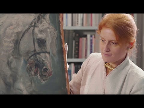 The secrets of Van Dyck's Andalusian Horse - including the hidden painting on the back | Christie's
