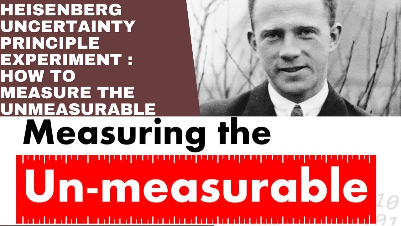 Heisenberg Uncertainty Principle Experiment : How to Measure the ...