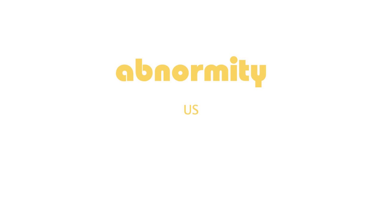 How to Pronounce abnormity with US - YouTube