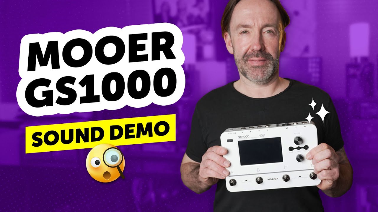 Amp Profiling for a small budget? | Mooer GS1000 | Sound Demo - YouTube