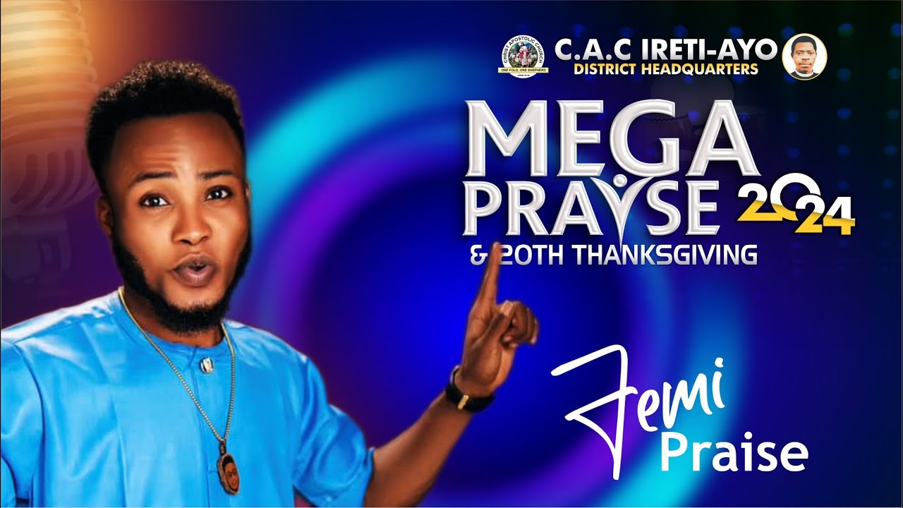 Femi Praise powerful ministration at MEGAPRAISE 2024 (Part 1) - YouTube