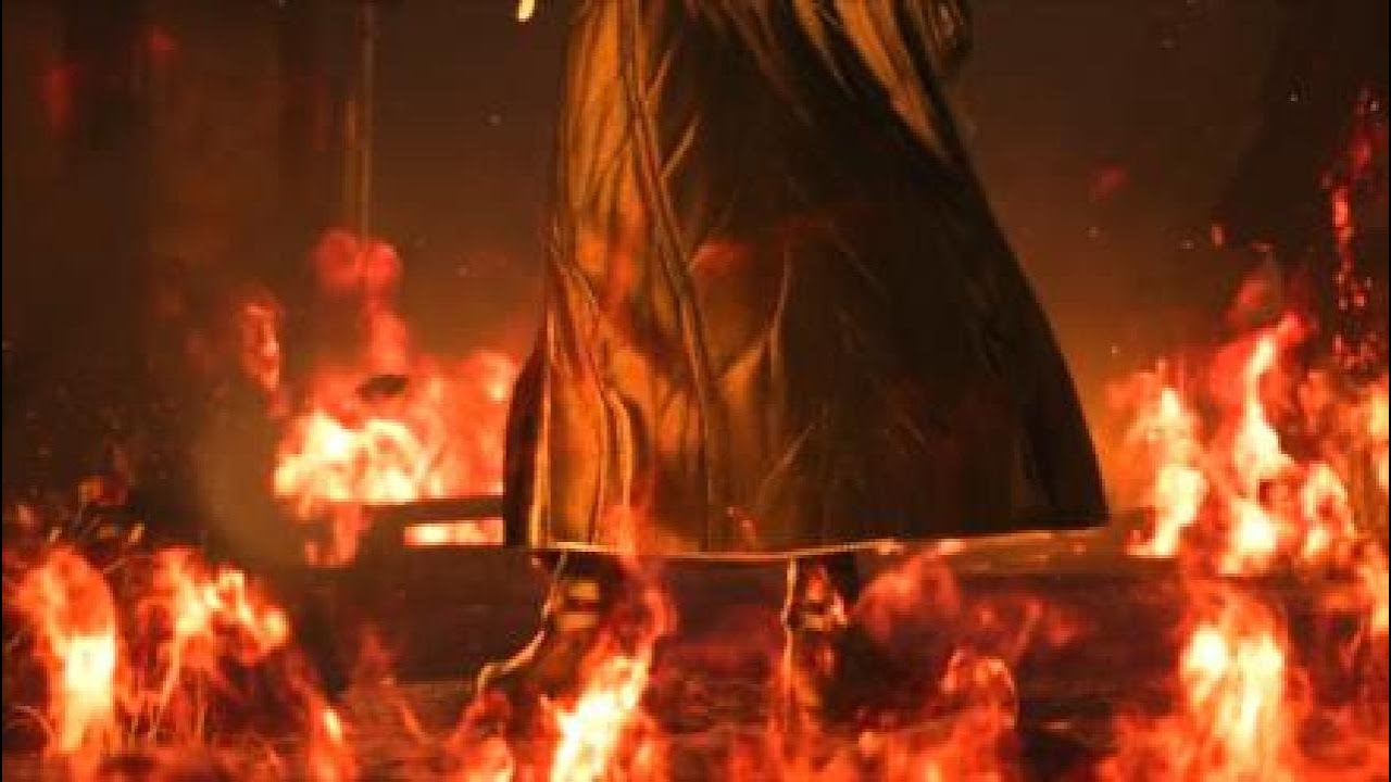 Final Fantasy VII Rebirth - Sephiroth Fire Scene 4K 60 FPS - YouTube
