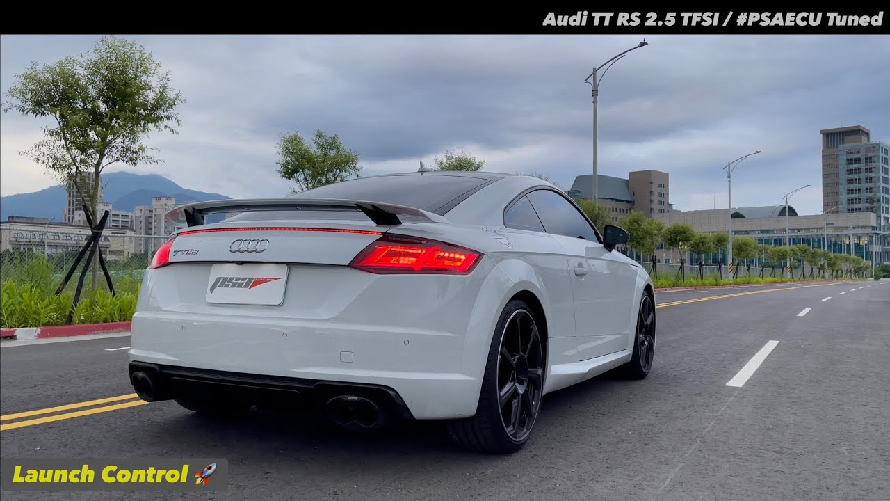Audi TT RS Coupé quattro 2.5 TFSI #EA855 / Launch Control / #PSAECU Tuned - YouTube