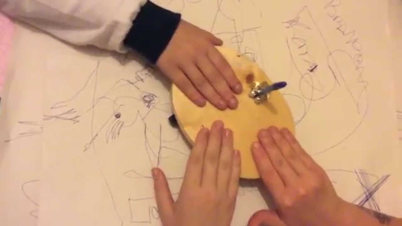 Planchette Writing - YouTube