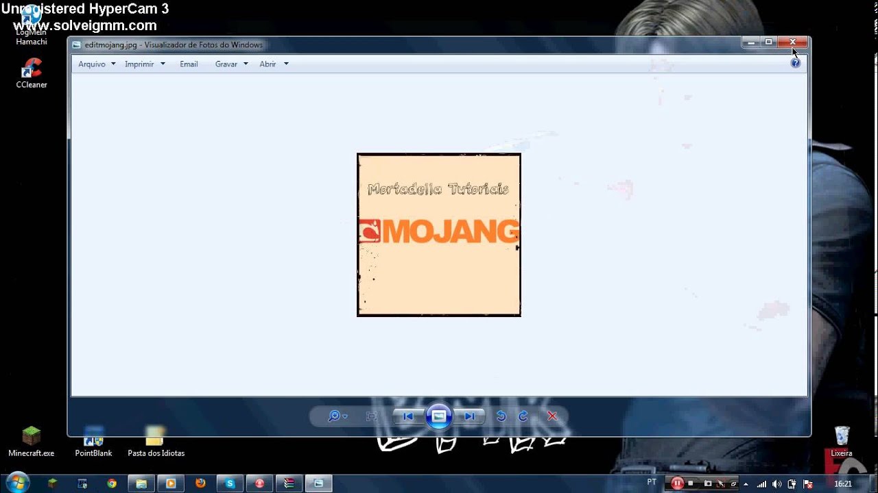 Como mudar a tela de início do Minecraft ! (Tela da Mojang) - YouTube
