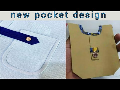 front pocket k naye design shirt kurta pocket new design - YouTube