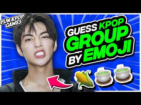 ⭐️ GUESS THE KPOP GROUP BY EMOJI | KPOP QUIZ - FUN KPOP GAMES 2026