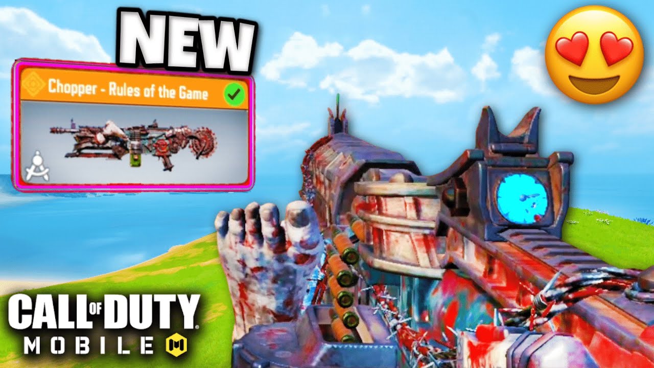 *NEW* LEGENDARY CHOPPER - RULES OF THE GAME 😍| COD MOBILE | SOLO VS ...