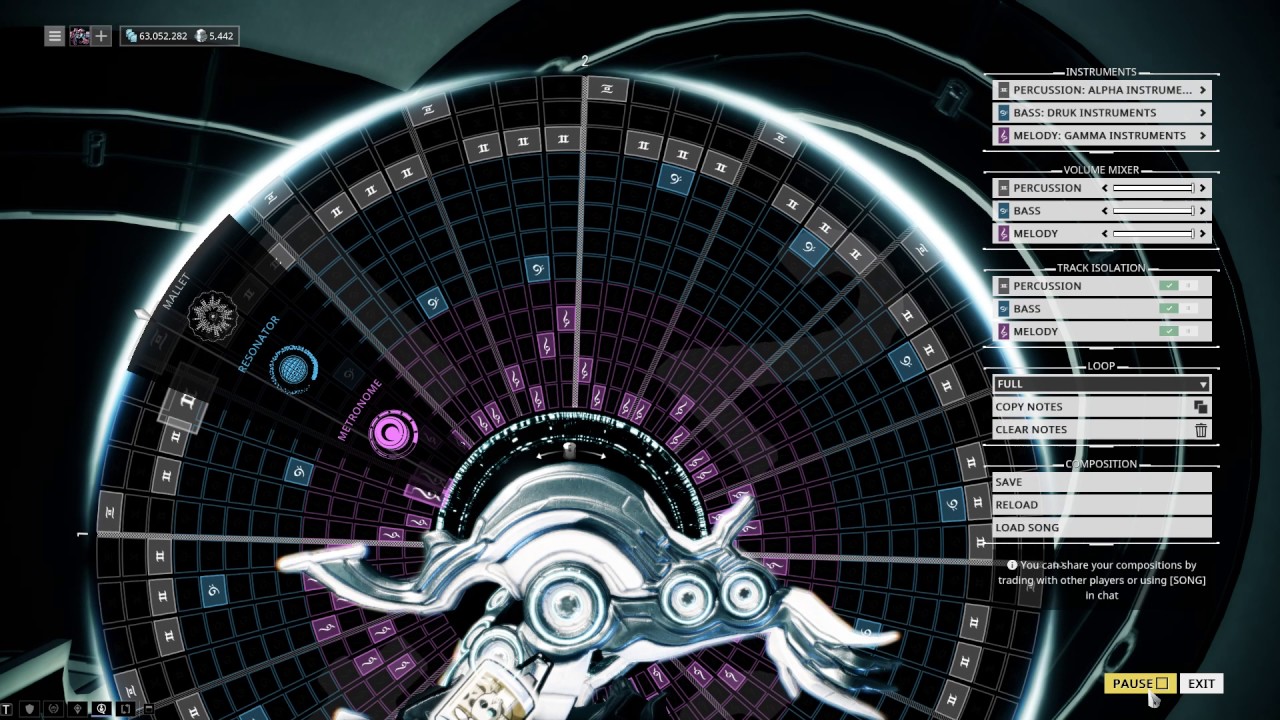 Warframe Mandachord: Masked Dedede theme (Kirby Triple Deluxe) - YouTube