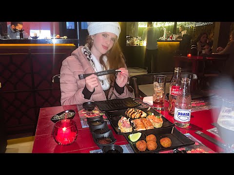 Fui entrar na piscina mas não deu coragem! Gramado (parte 3) - Modelo Julinha #love #sushi
