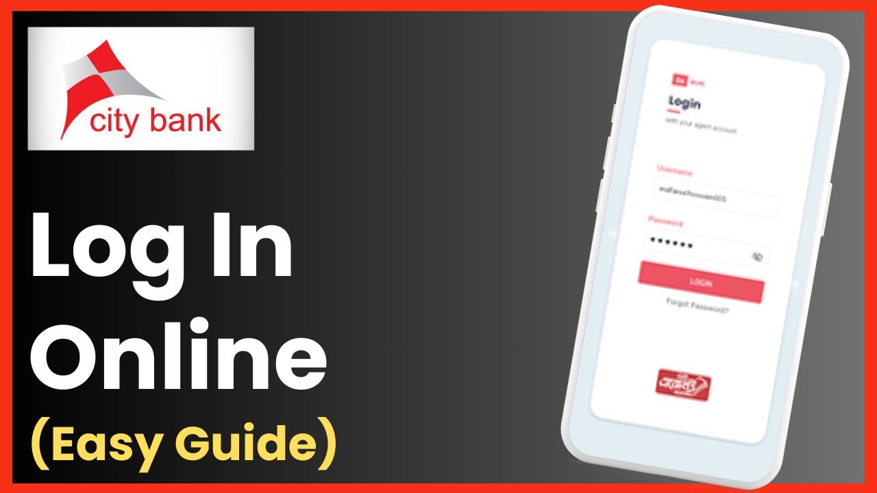 How To Log In To City Bank Online Banking - YouTube