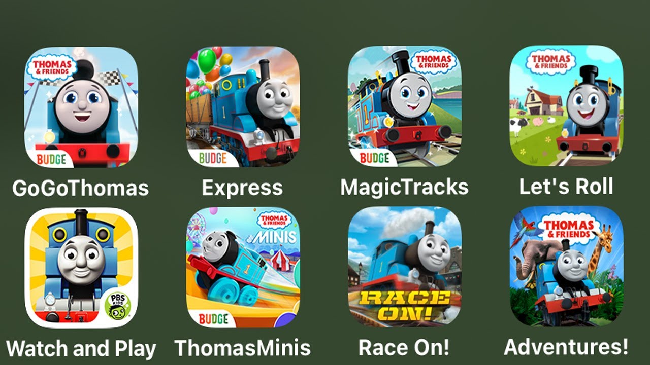 Thomas & Friends iPad: Go Go Thomas,Express Delivery,Magic Tracks,Let's ...