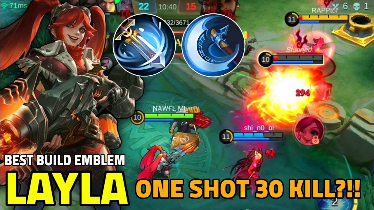 layla gameplay pro player Best equipment to get 30 kill |Top Global ...