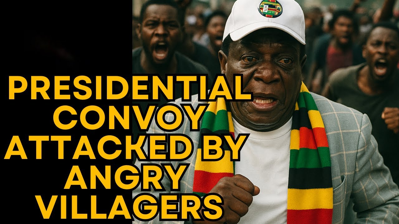 Presidential Convoy Attacked by Angry Villagers as Zimbabwe’s 45-Year ...