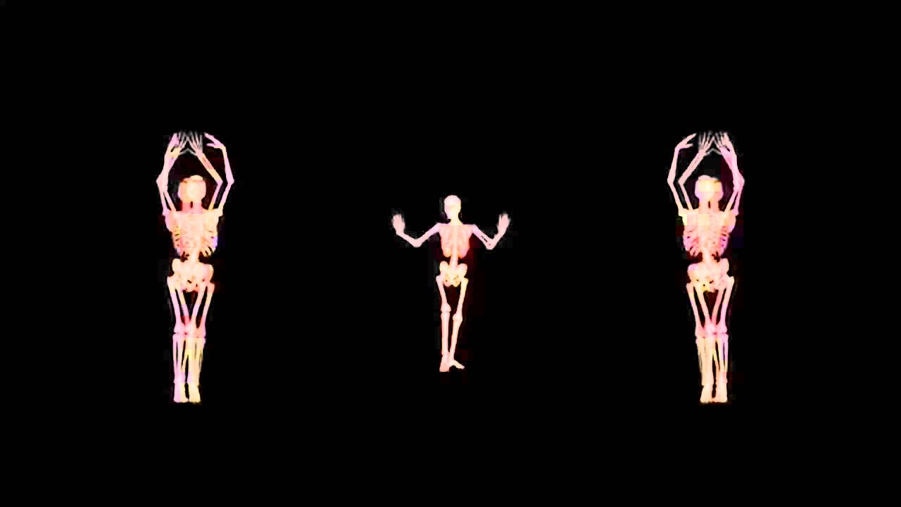 Spooky Scary Skeleton Dance - YouTube