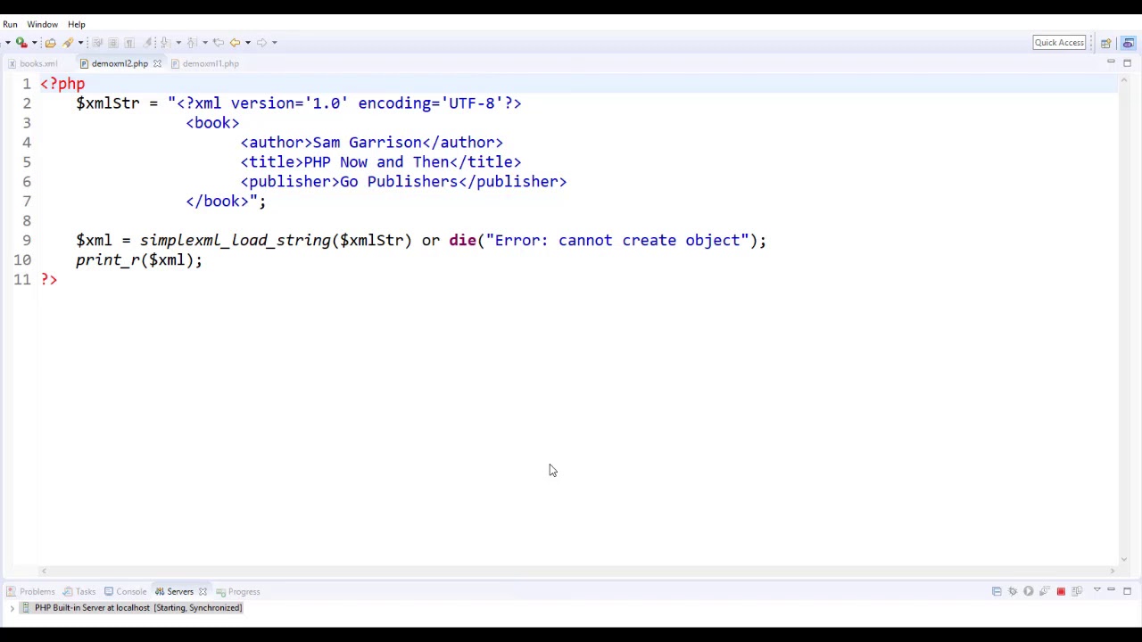 Php And Xml Tutorial 2 Youtube 3254