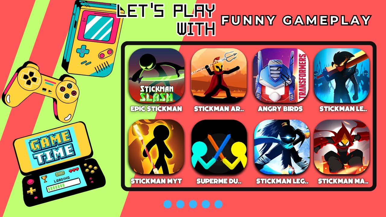 Epic Stickman, Stickman Archer, Angry Birds, Stickman Legends, Stickman ...