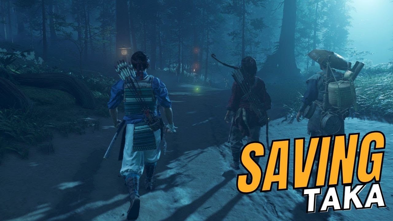 Saving Taka- Ghost of Tsushima Directors Cut Walkthrough Gameplay - YouTube
