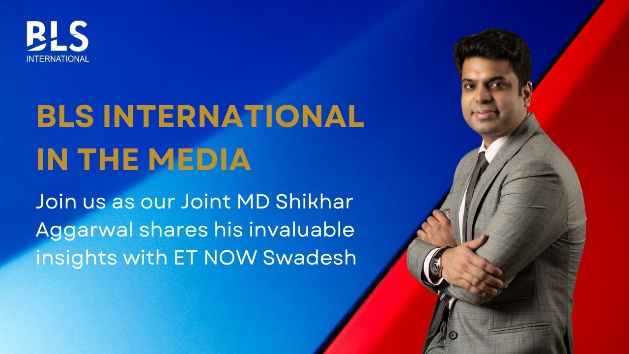 Vision for Future Visa Services: Joint MD of BLS International in an ...