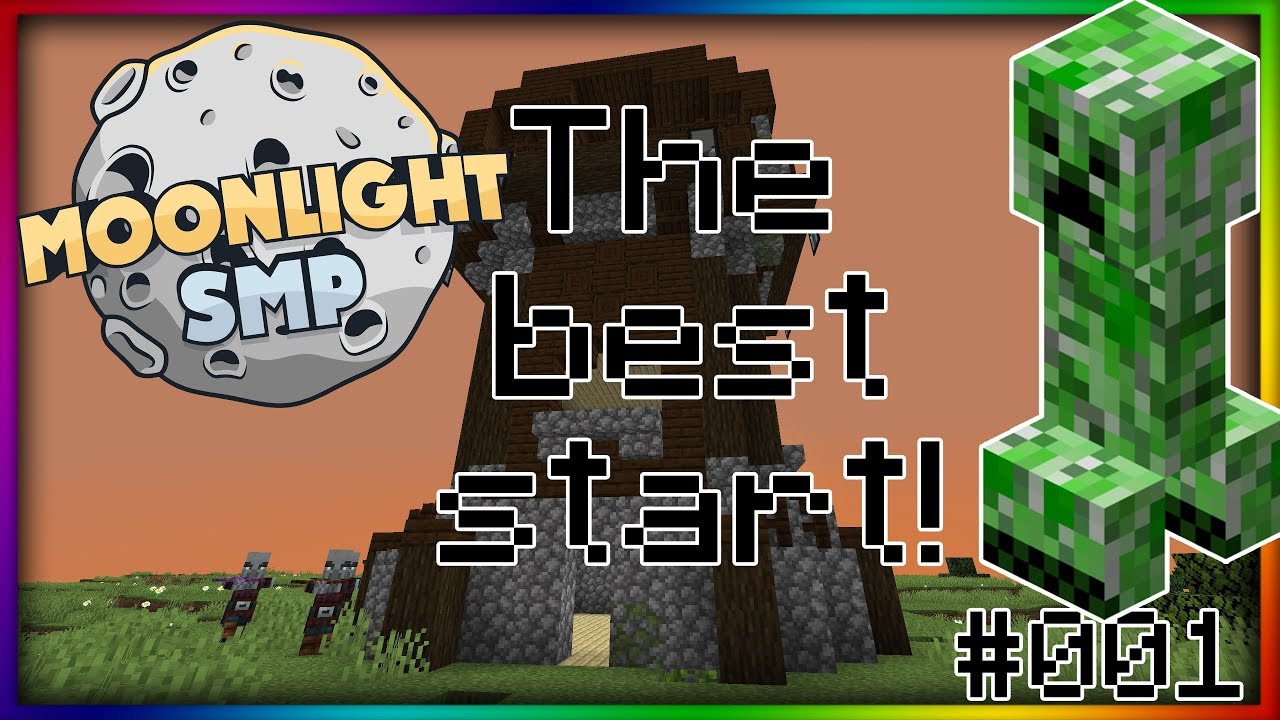 The best start!! | Moonlight SMP 001 - YouTube