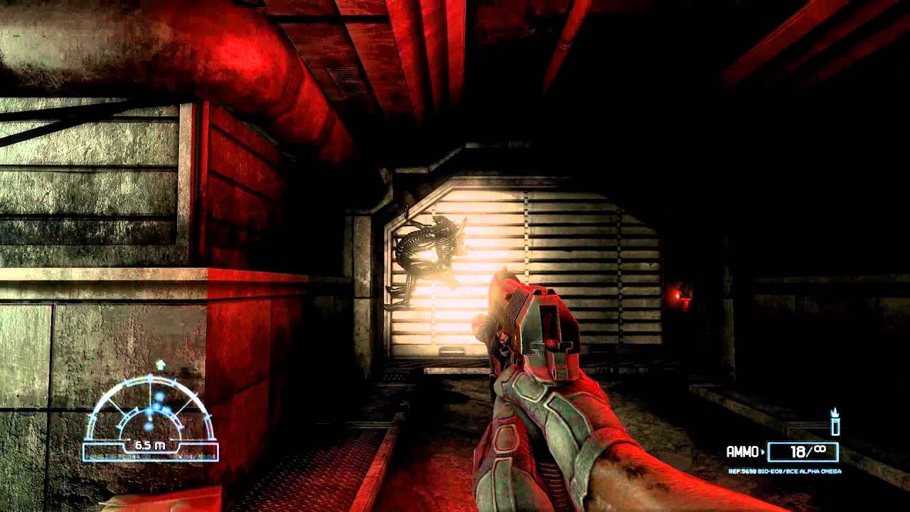 Aliens vs Predator 2010 Marine Gameplay Campaign - YouTube