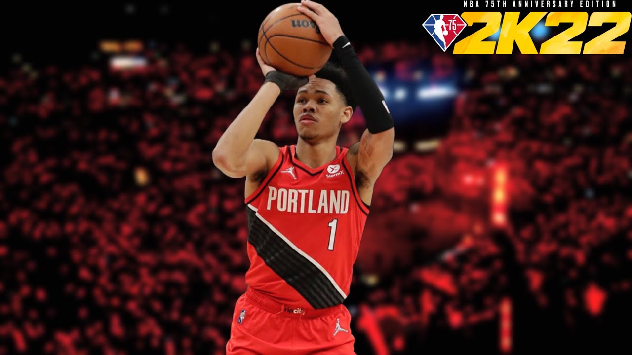 #NBA2K22 Anfernee Simons Jumpshot Fix! *Full Signature Edit* #UpNext ...