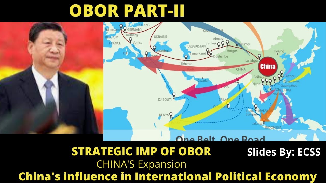 One Belt One Road(OBOR) | BRI | PART-II | STRATEGIC IMPORTANCE OF OBOR ...