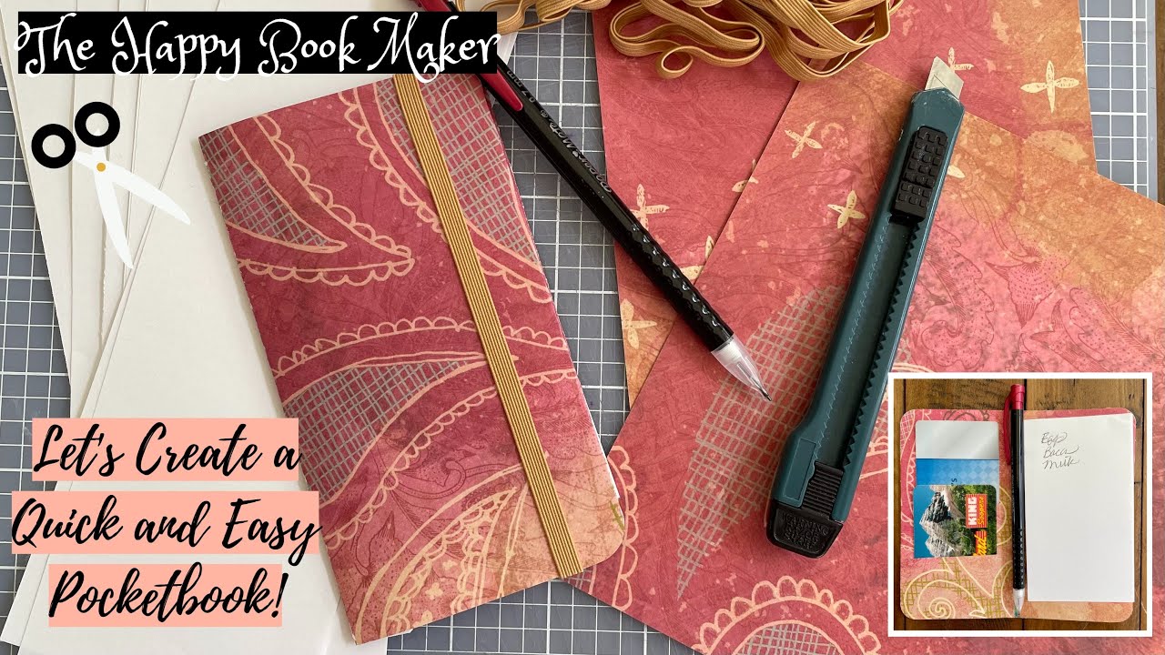 Let’s Create a Quick and Easy Pocketbook! - YouTube