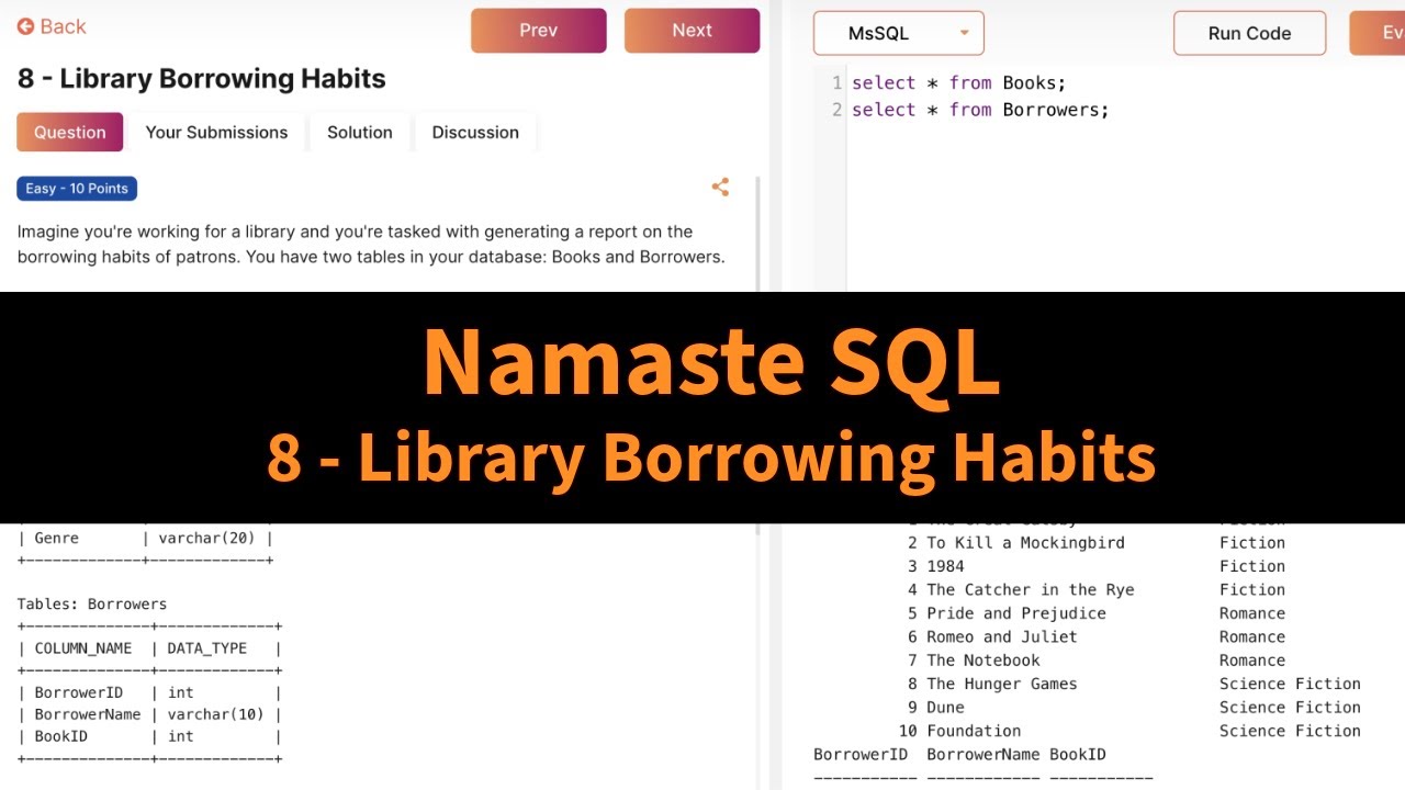 8 - Library Borrowing Habits - YouTube