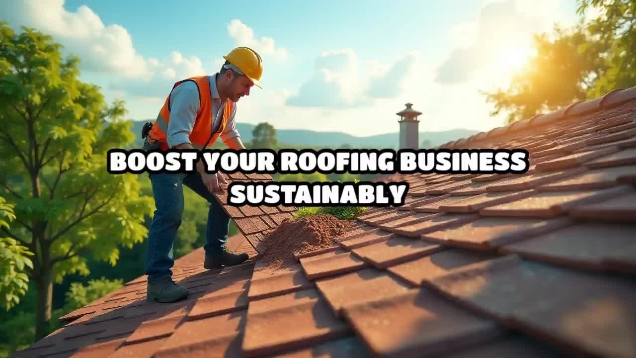 Boost Your Roofing Business Sustainably - YouTube