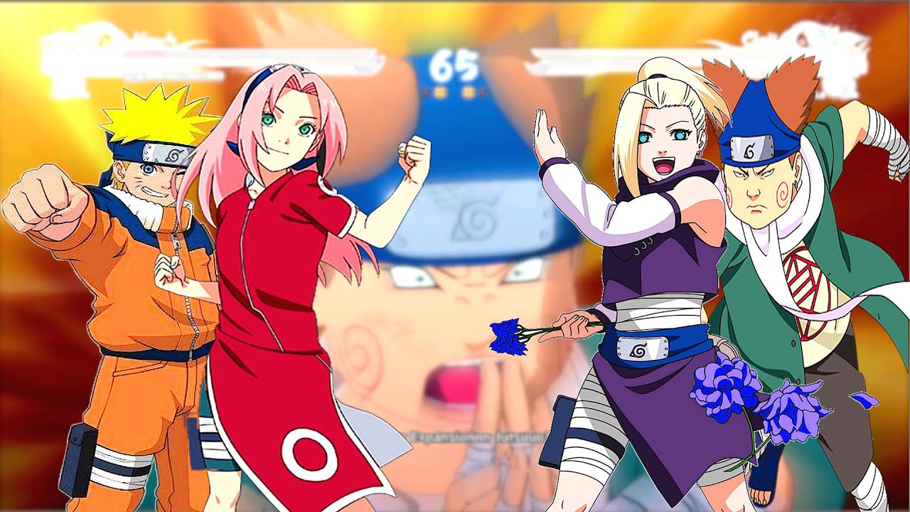 Genin Sakura & Naruto vs Genin Ino & Choji [COM vs COM] - STORM 4 - YouTube