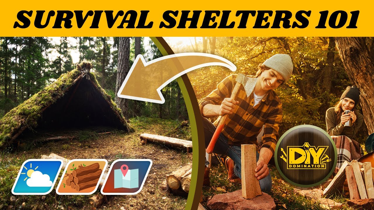 Wilderness Homestead: How to Build a Survival Shelter in the Wild - YouTube