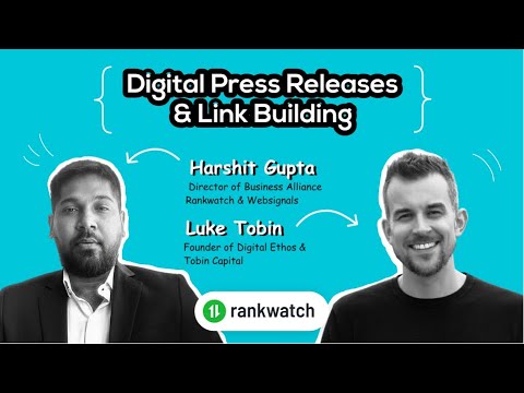 Luke Tobin Talks About Digital Press Releases and Link Building - YouTube