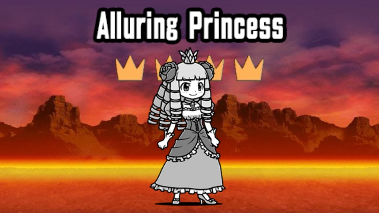 [The Battle Cats] Alluring Princess (4 Crown) - YouTube