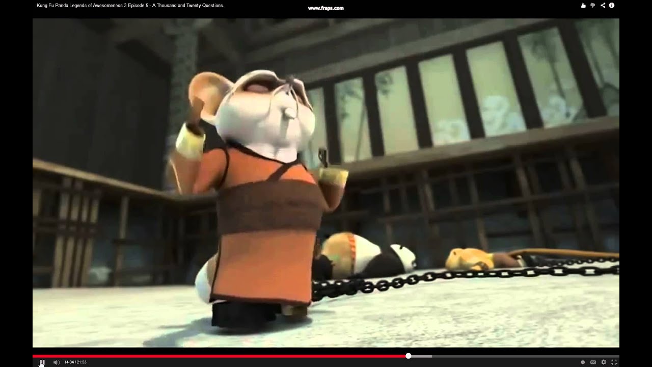 Shifu getting hit on a funny Pressure Point - YouTube