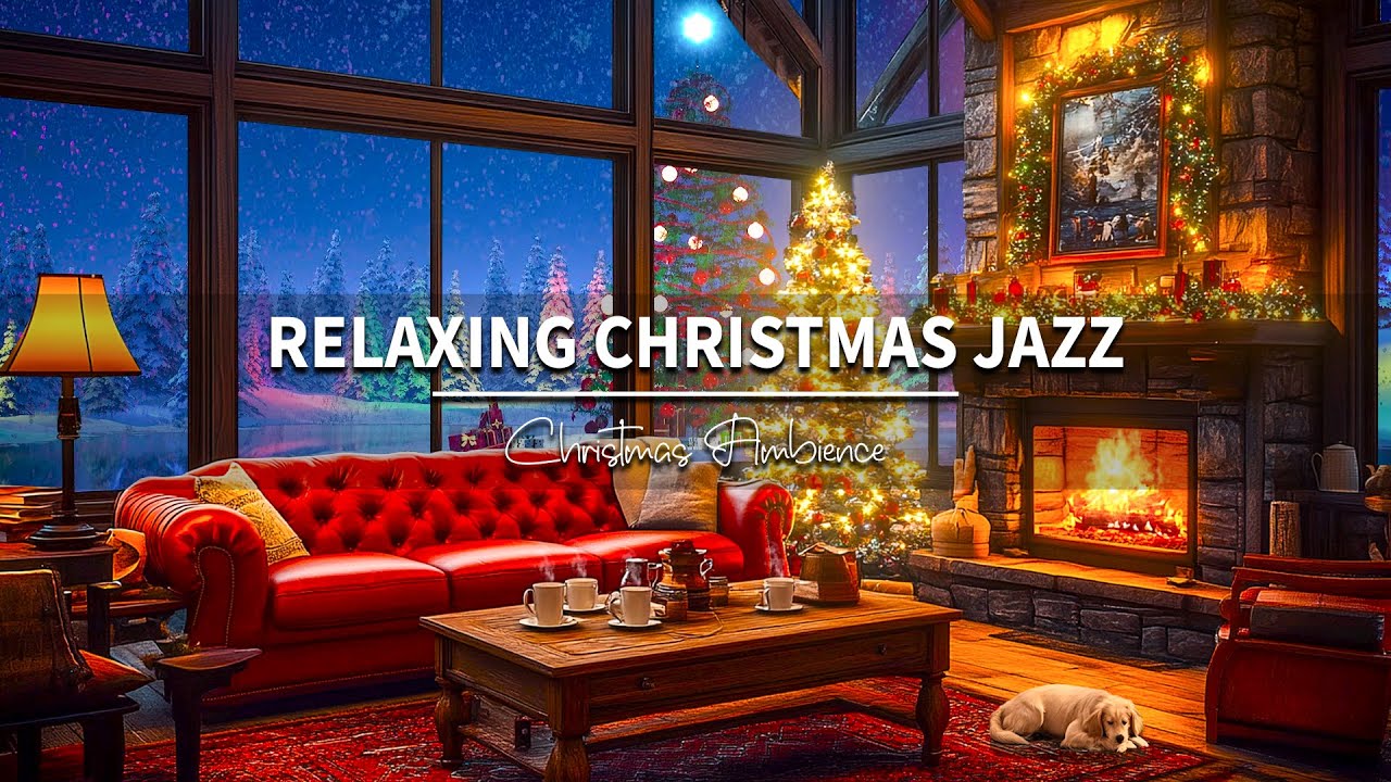 Christmas Jazz Instrumental Music 🎅🎄 Relaxing Christmas Jazz Music for ...