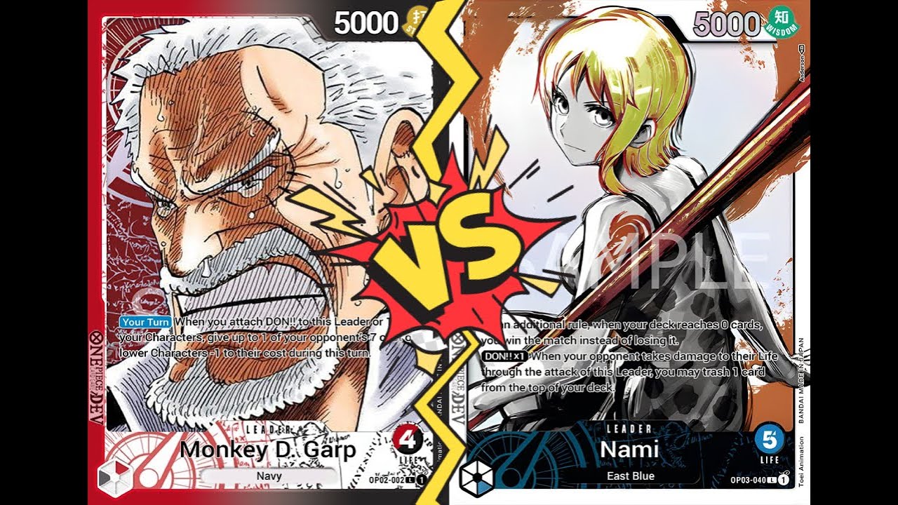 [OP03] Garp VS Nami - YouTube
