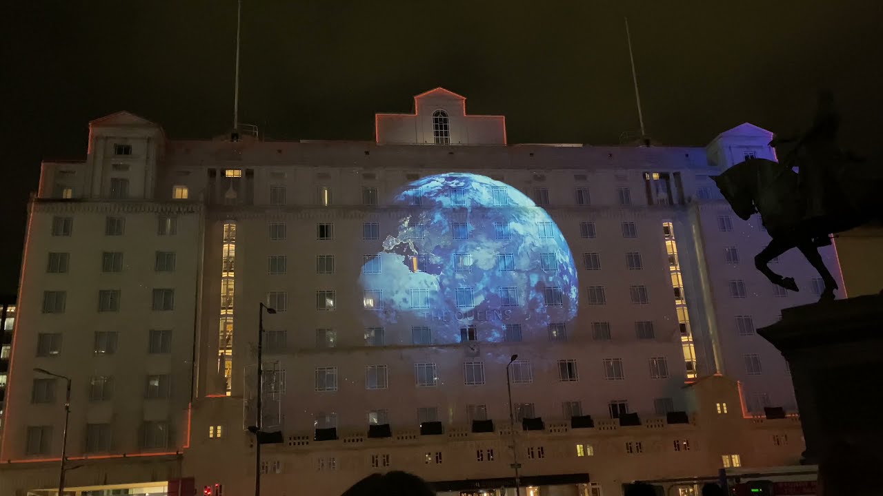 Light Night Leeds 2021, Leeds City Centre, West Yorkshire, England - 14 ...