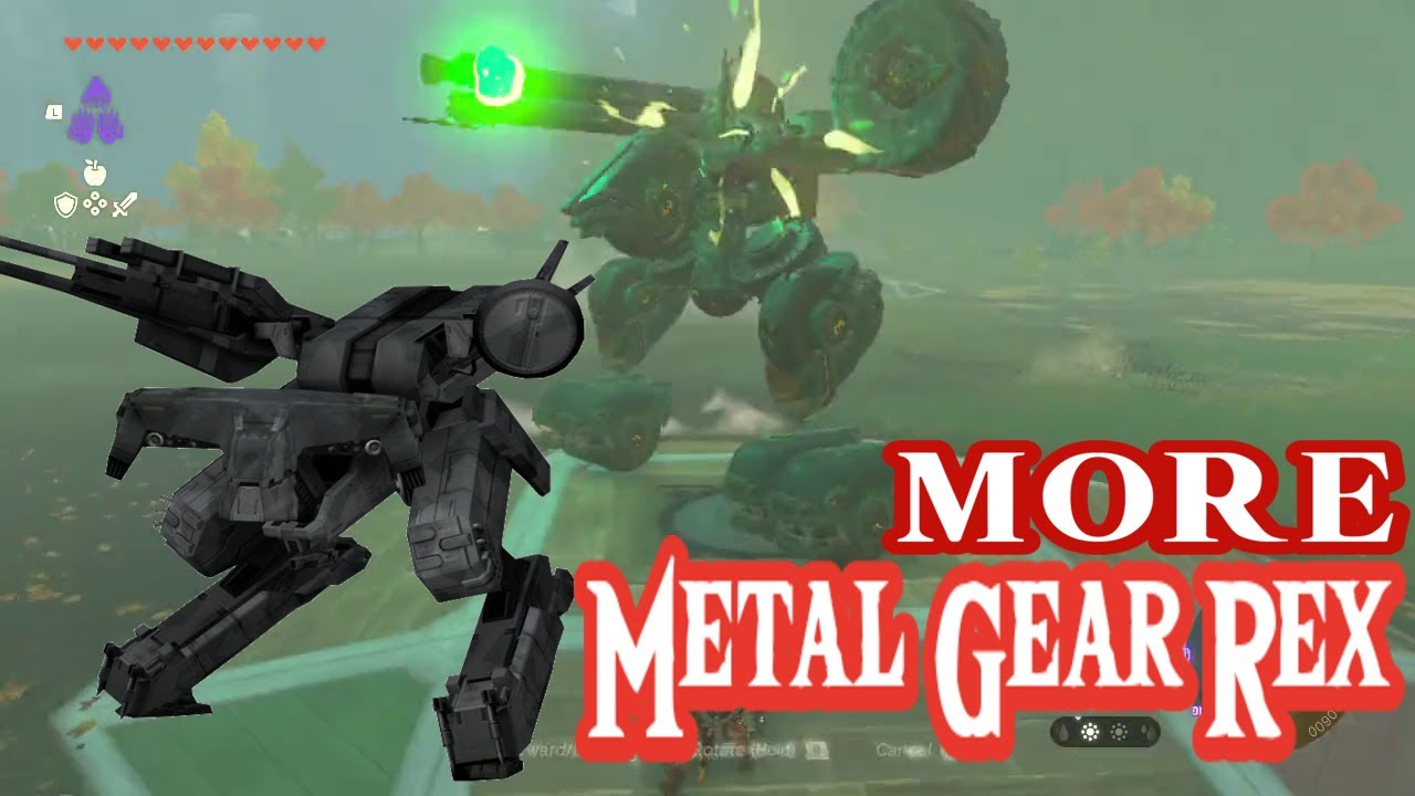 Zelda TotK Metal Gear Rex Builds That Will BLOW YOUR MIND 🤯 - YouTube