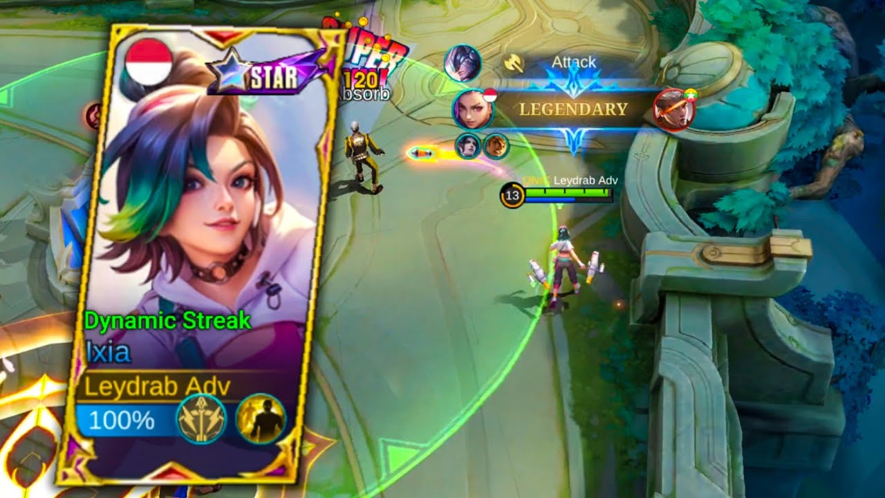 Ixia New Upcoming Starlight Skin | Dynamic Streak Gameplay | Mobile ...