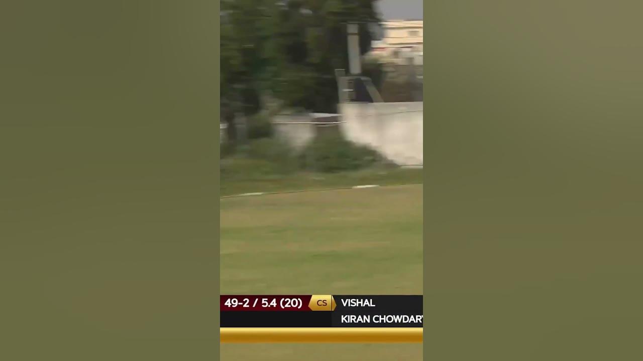 Powerful Drive for Four! Batsman Exhibits Pure Class CricHeroes Live Stream Highlights - YouTube