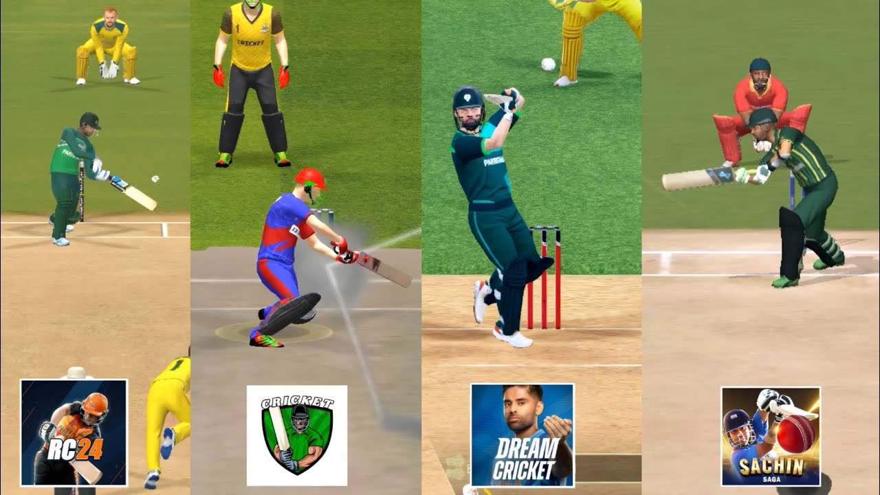 Top 4 cricket games for android 2024 ultra graphic - YouTube
